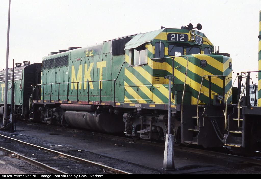 MKT GP40 #212 - Missouri-Kansas-Texas